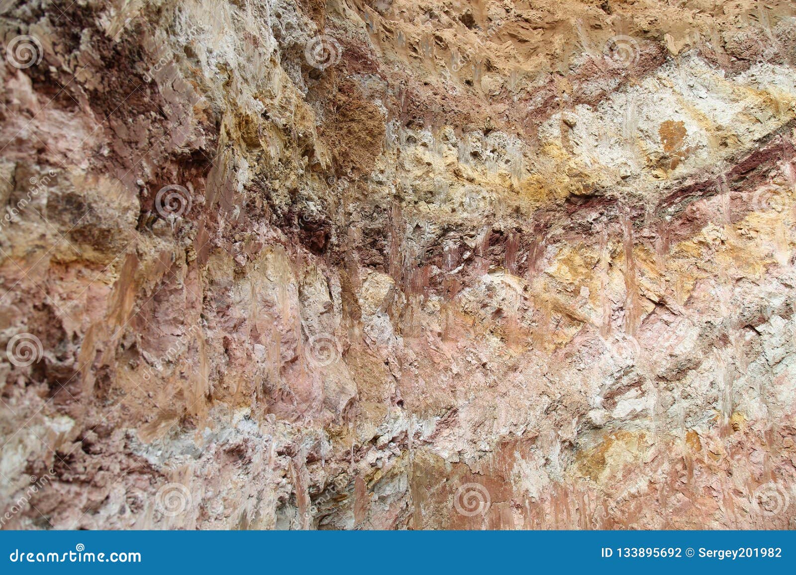 Underground Layers Of The Earth. Beautiful Texture Royalty-Free Stock ...