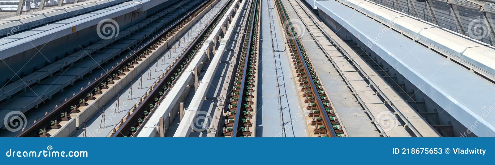 Underground Lines Subway Rails Platform Stock Image - Image of railroad ...