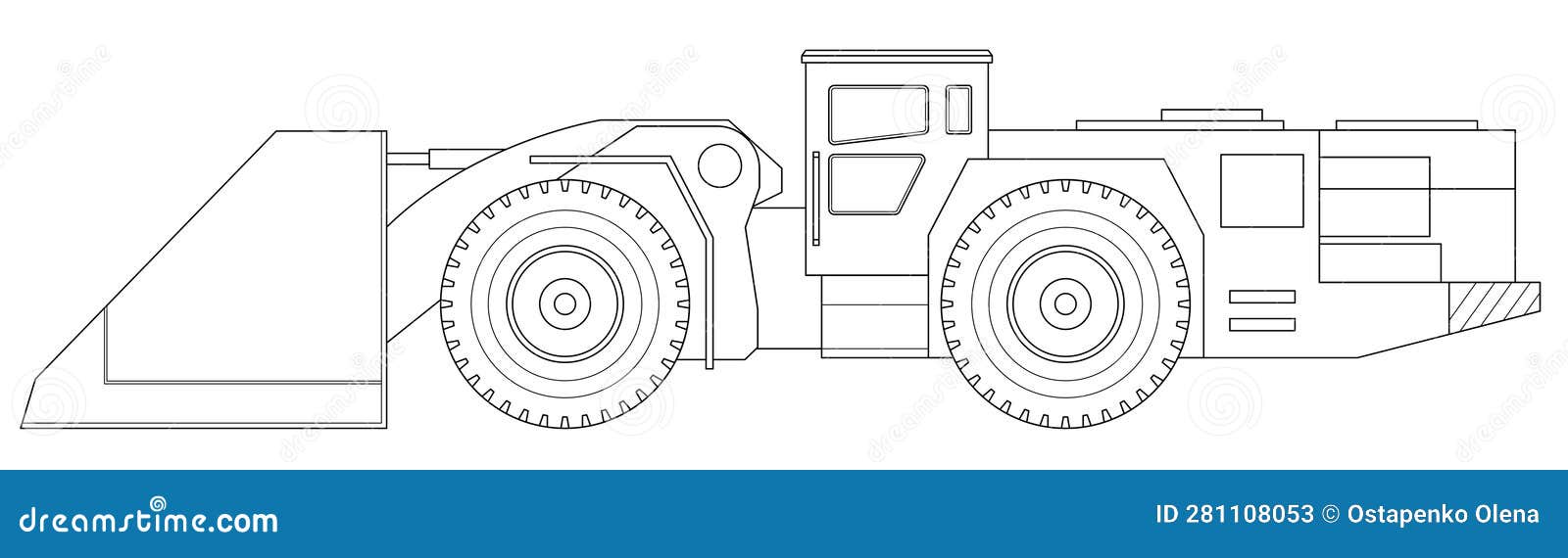 Underground Loader, Excavator. Equipment for High-mining Industry ...