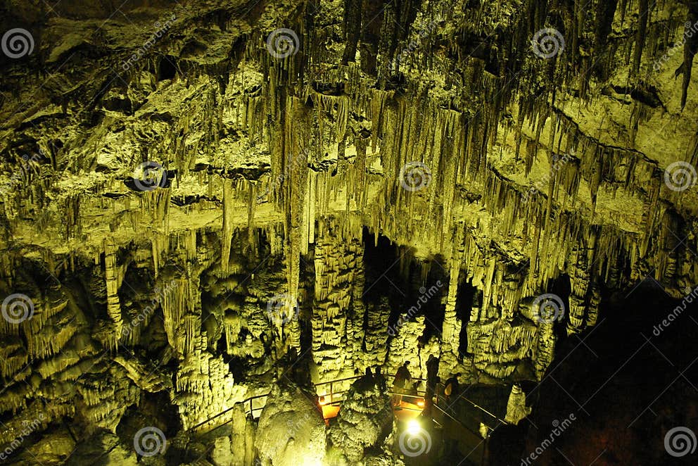 Underground Mineral Cave stock photo. Image of rock, cave - 132254