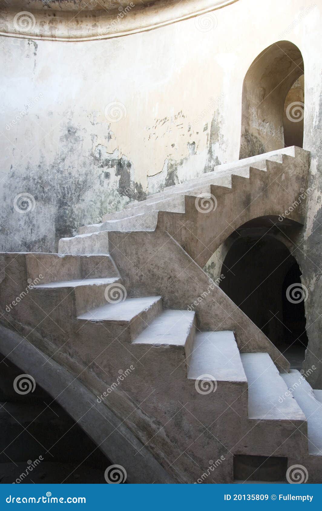 The Underground Mosque stock image. Image of stair, temple - 20135809