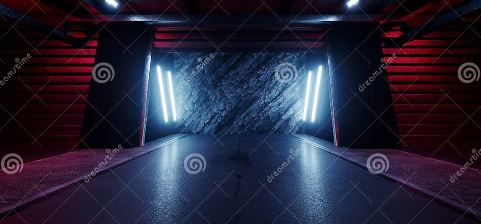 Underground Neon Cyber Sci Fi Futuristic Rock Wall Cement Concrete ... Underground Neon Cyber Sci Fi Futuristic Rock Wall Cement Concrete ...