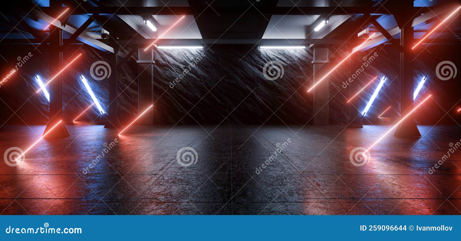 Underground Neon Orange Blue Cyber Sci Fi Futuristic Rock Wall Cement ... Underground Neon Orange Blue Cyber Sci Fi Futuristic Rock Wall Cement ...