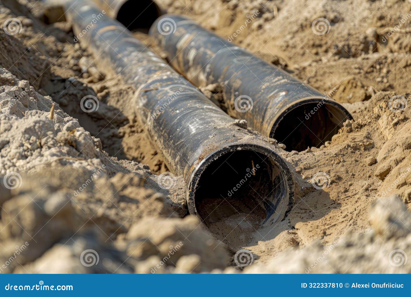 Underground, a Network of Interconnected Tubes Forms a Series of ...