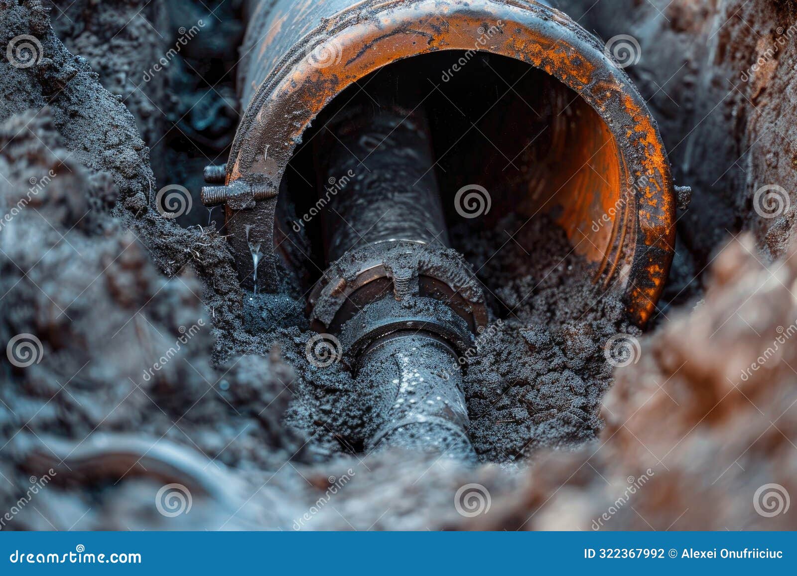 Underground, a Network of Interconnected Tubes Forms a Series of ...