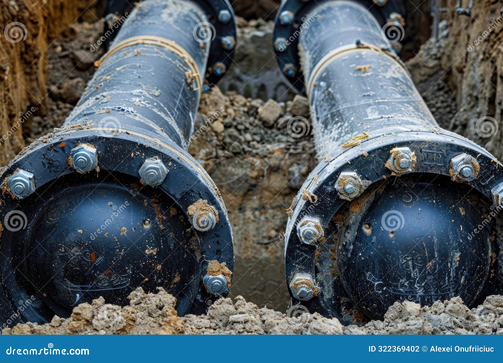 Underground, a Network of Interconnected Tubes Forms a Series of ...