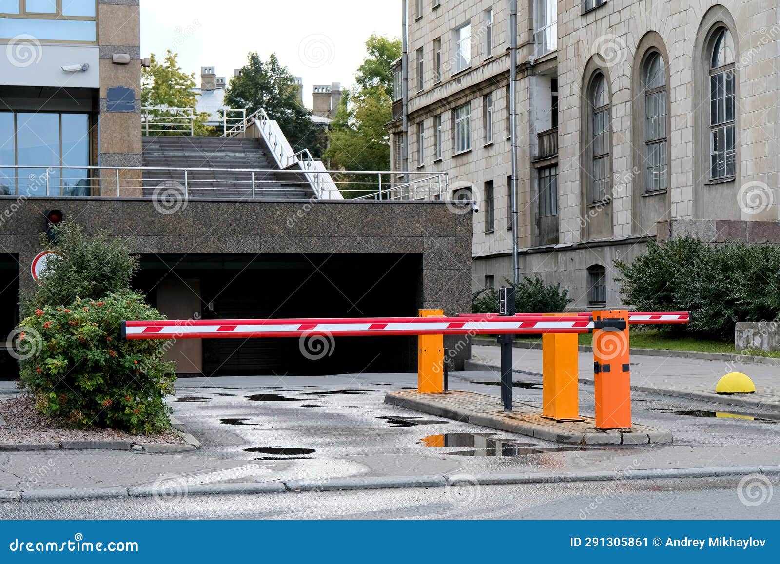 Underground Parking in a High-rise Residential Complex Stock Image ...