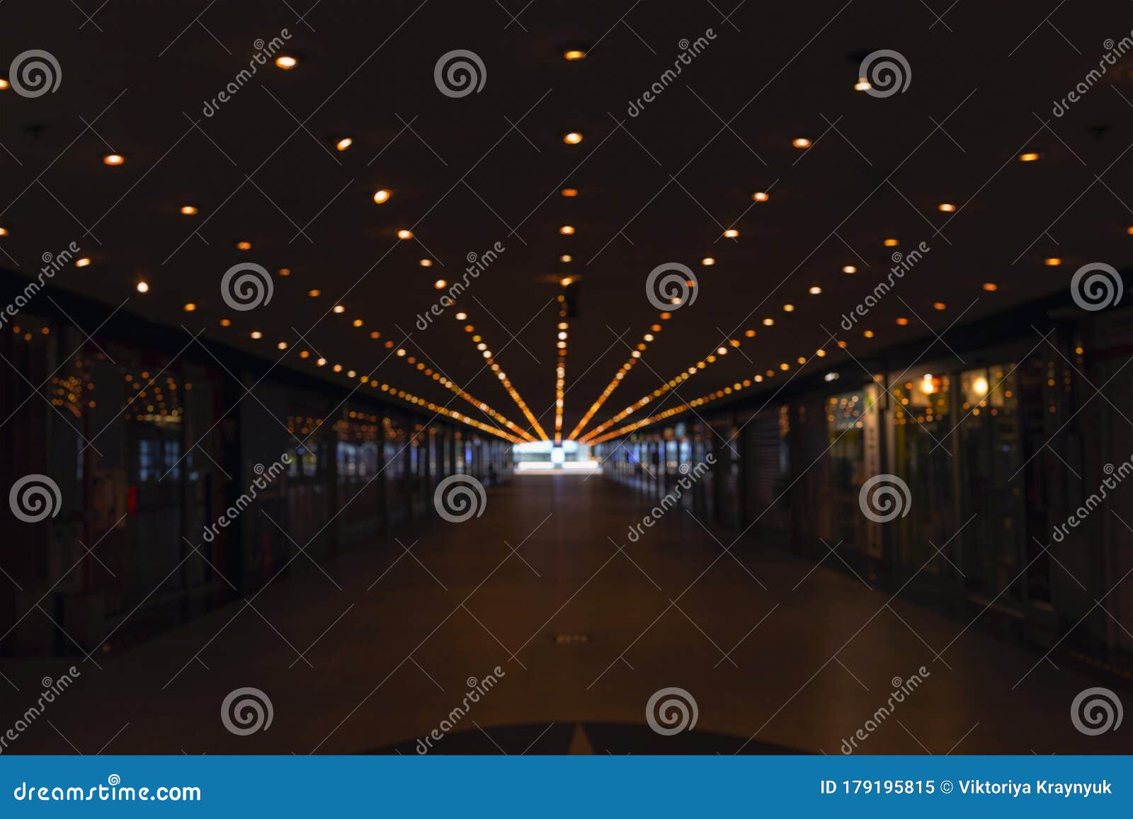 Underground Pass Blurred Background Stock Image - Image of people ...