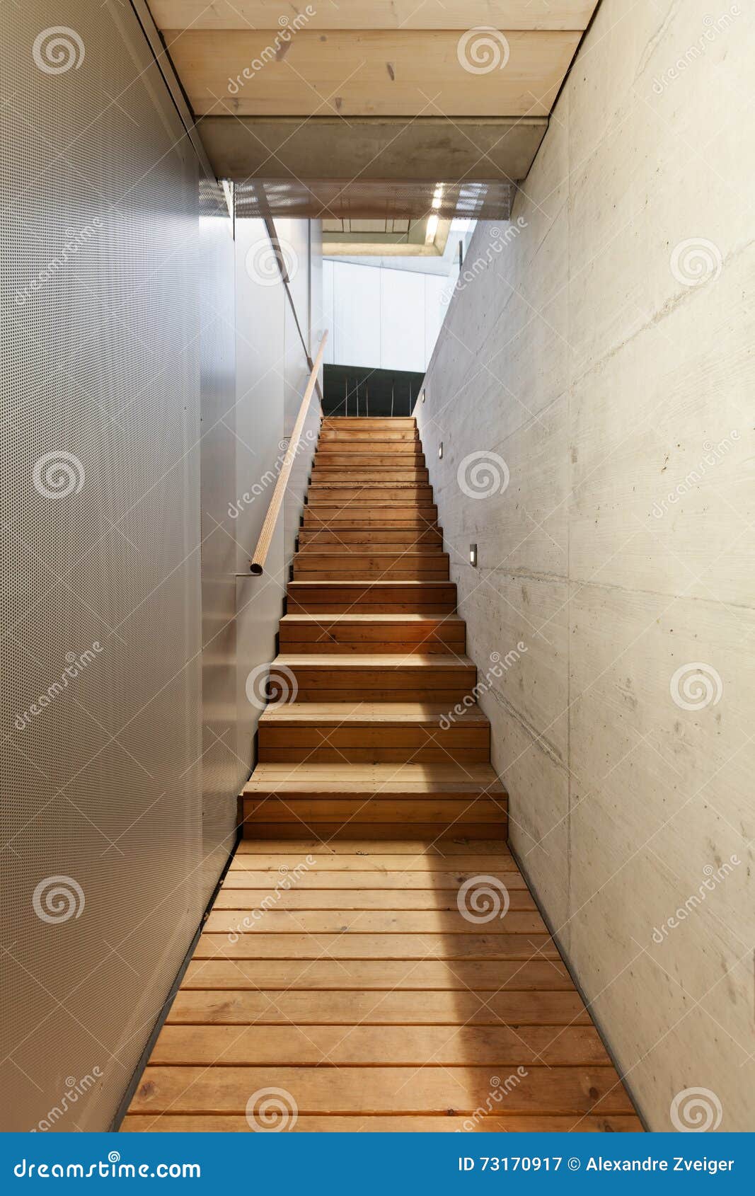 Underground Passage of a Building Stock Image - Image of interior, deck ...