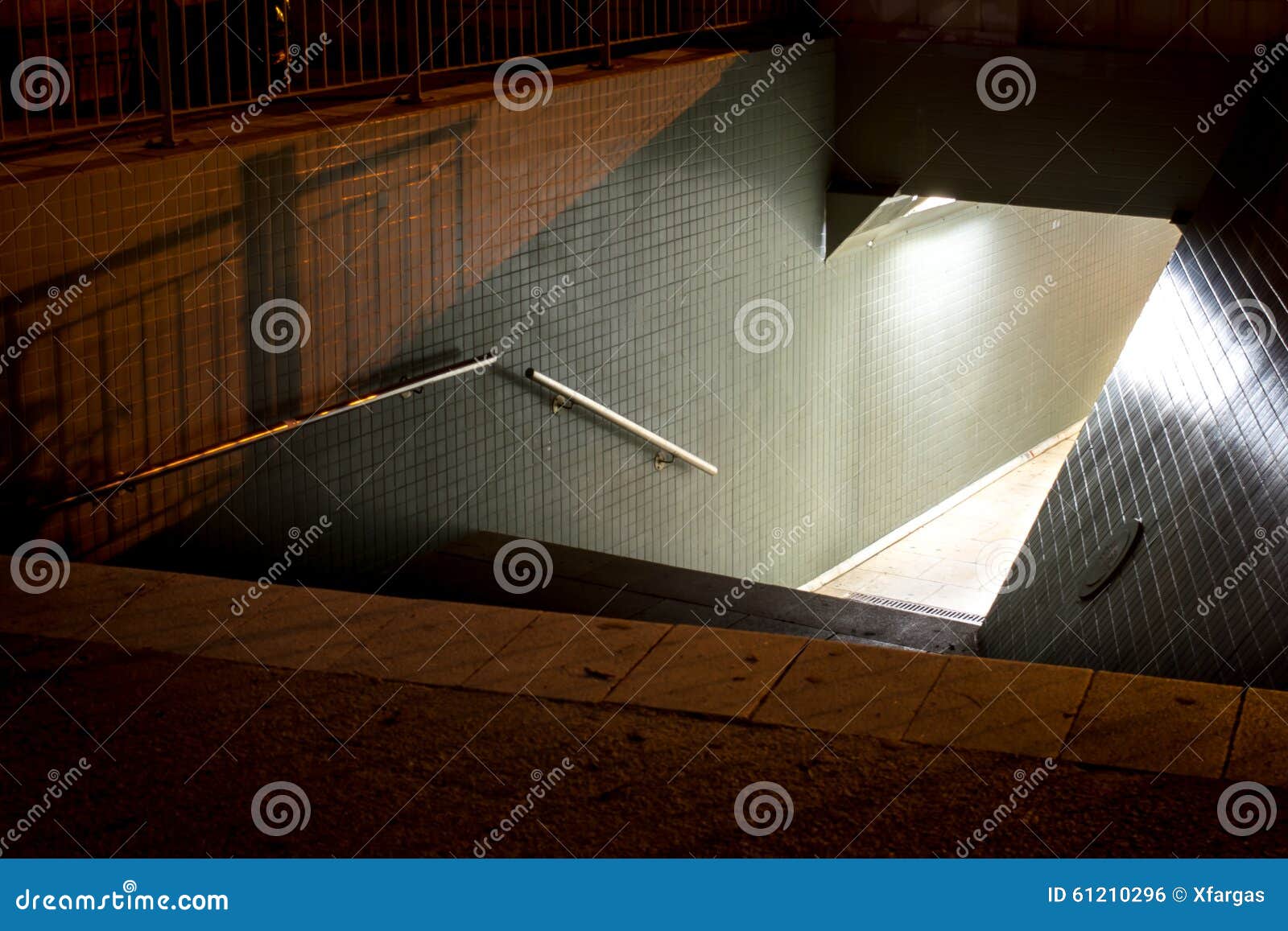 Underground passage stock photo. Image of construction - 61210296