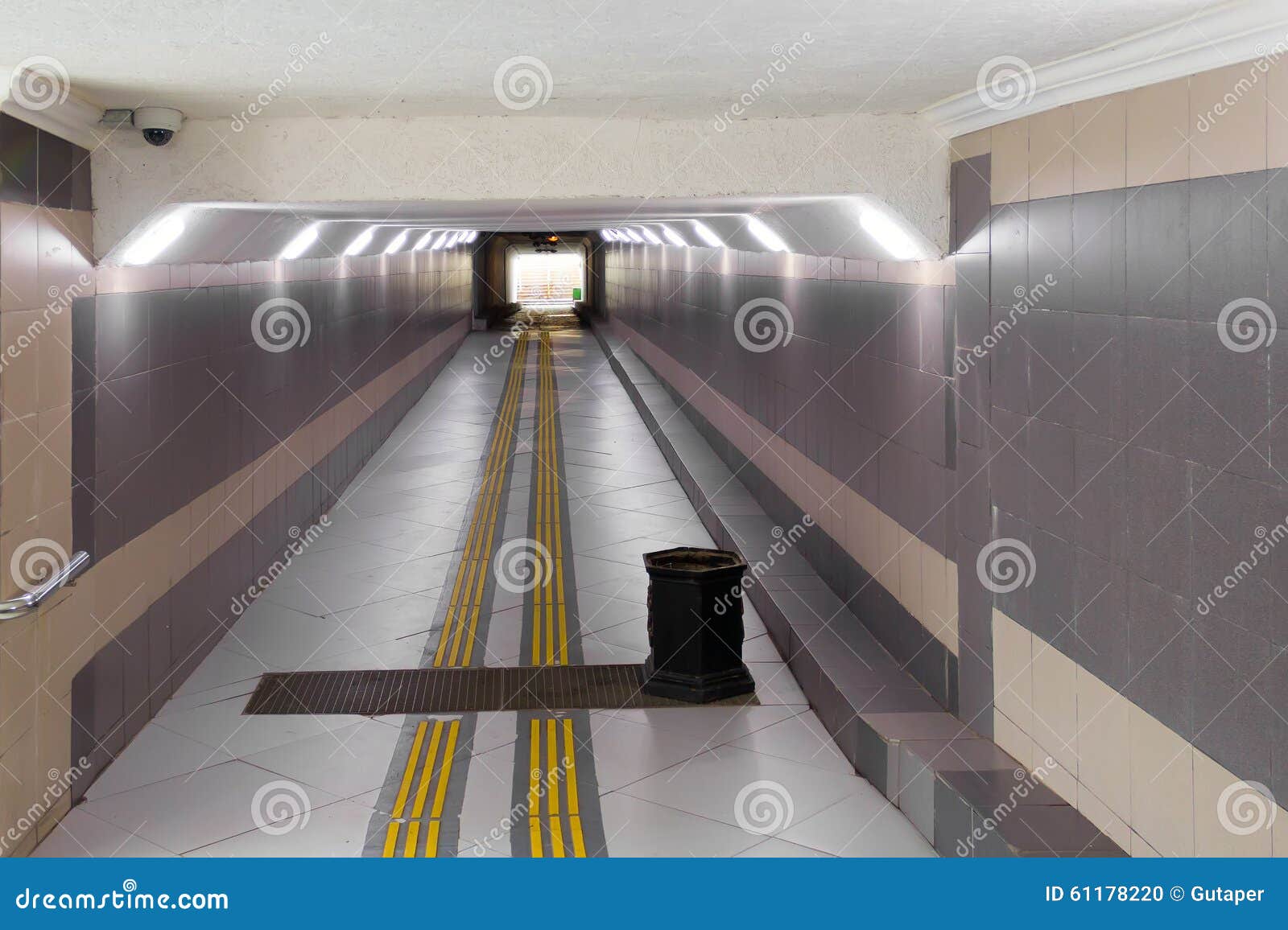 Underground passage stock photo. Image of staircase, enter - 61178220