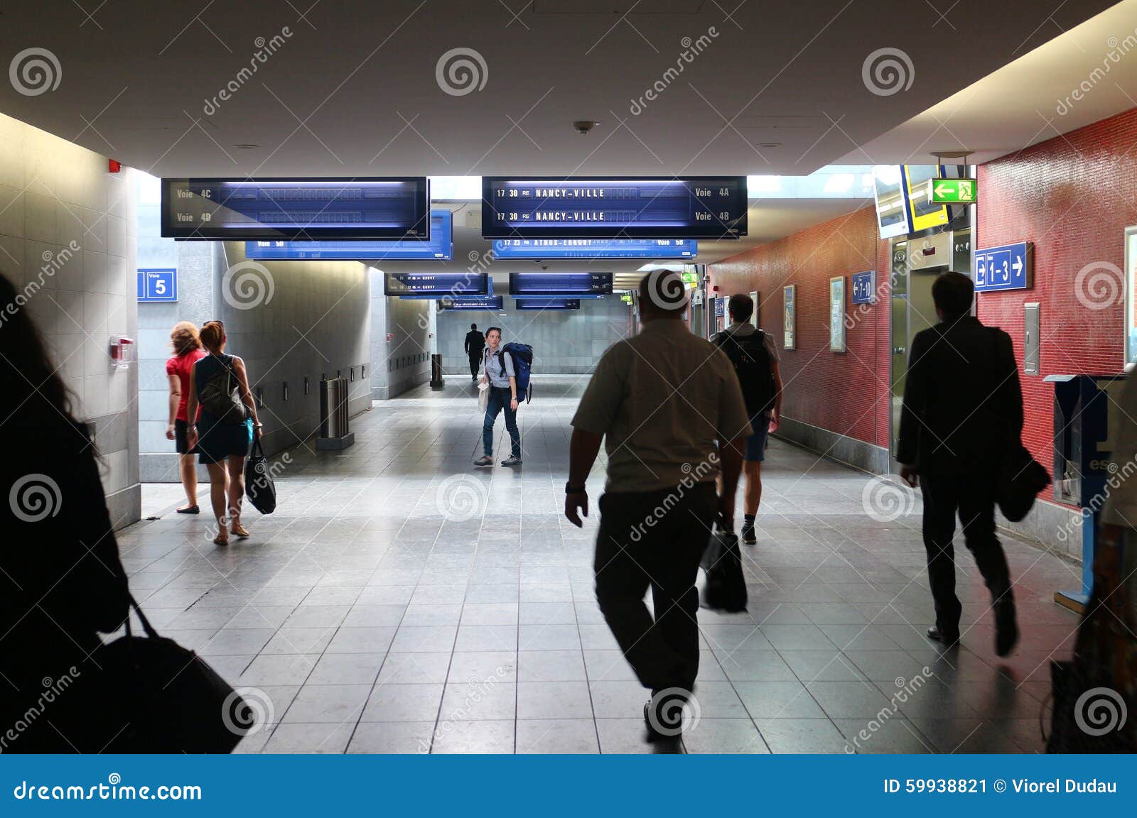 Underground passage editorial photo. Image of arrival - 59938821