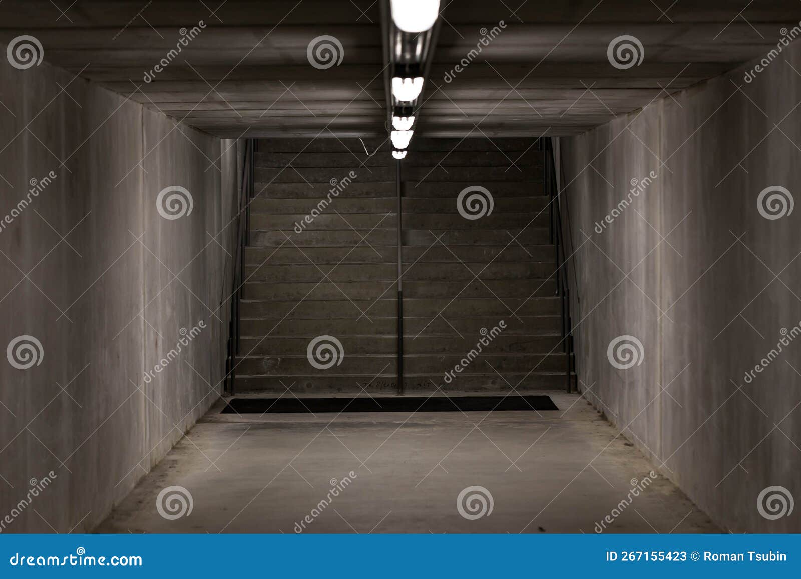 Underground passage stock image. Image of life, abstract - 267155423