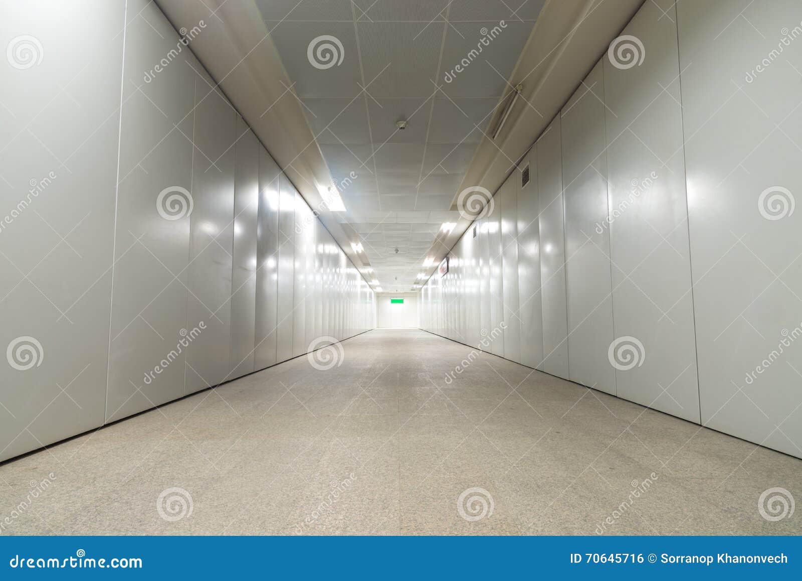 Underground passage stock photo. Image of architecture - 70645716