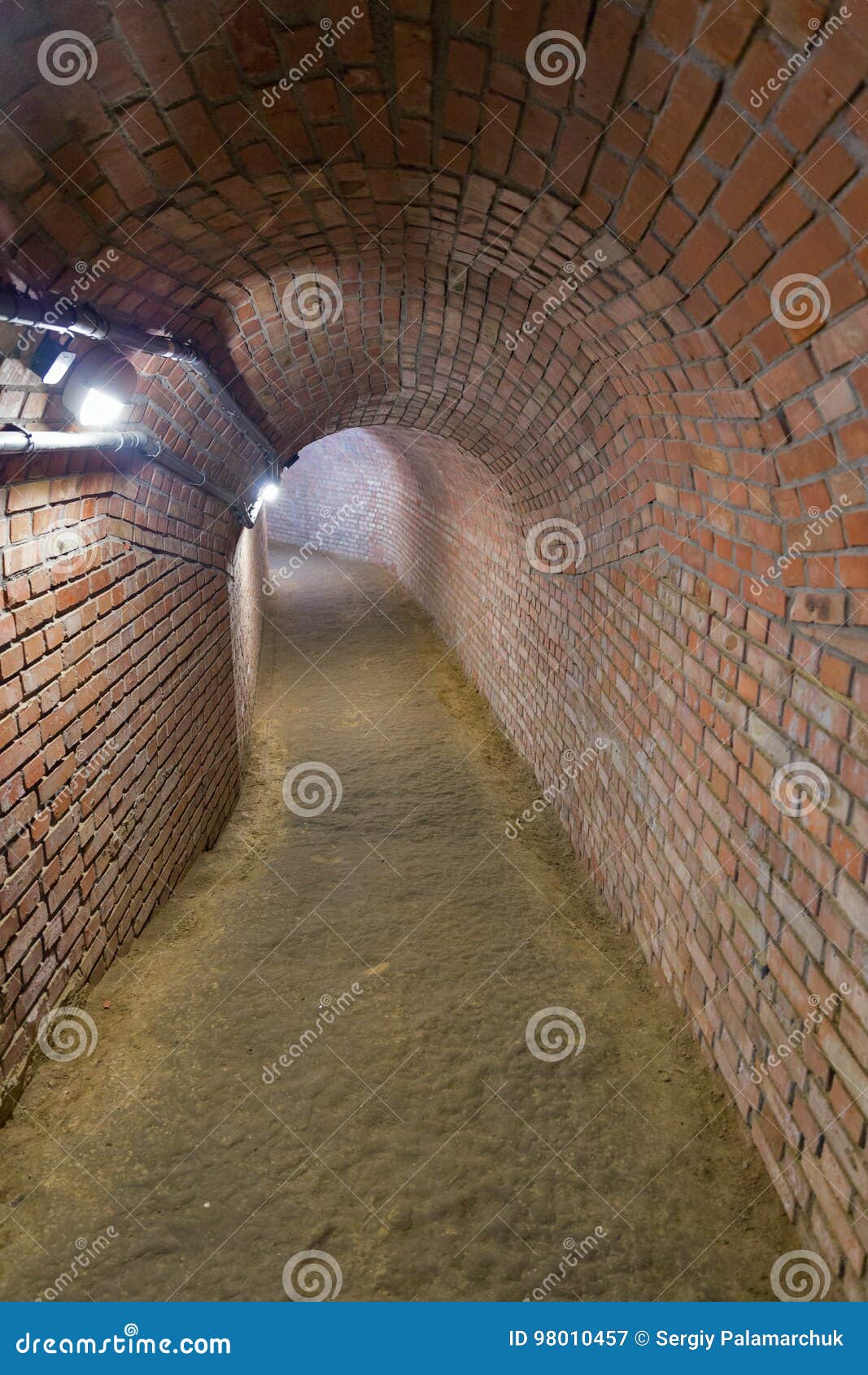 Underground Path in the Town of Przeszow, Poland Stock Image - Image of ...
