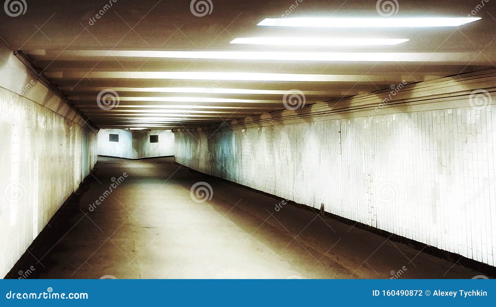 Underground Pedestrian Crossing Stock Photo - Image of floor, crossing ...
