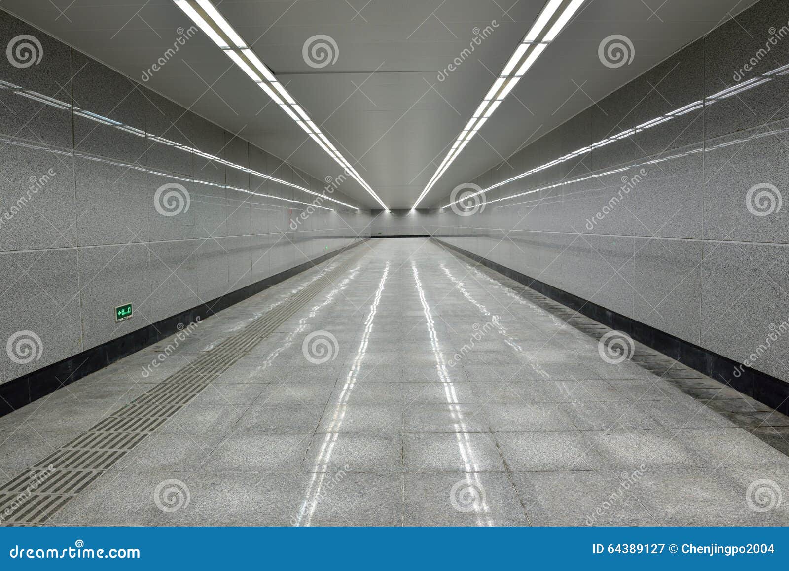 Underground Pedestrian Passage Stock Image - Image of traffic, roadway ...