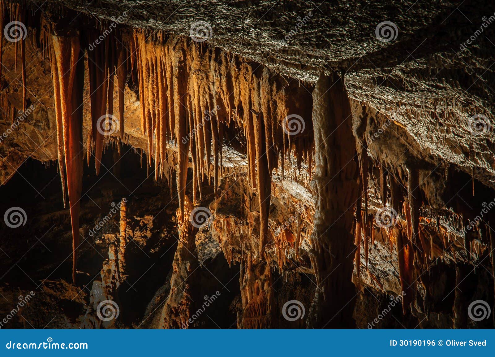 Underground Photo in a Cave Stock Photo - Image of subterranean, travel ...