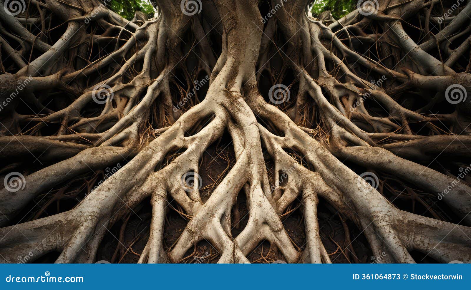 Underground plant root stock illustration. Illustration of absorption ...