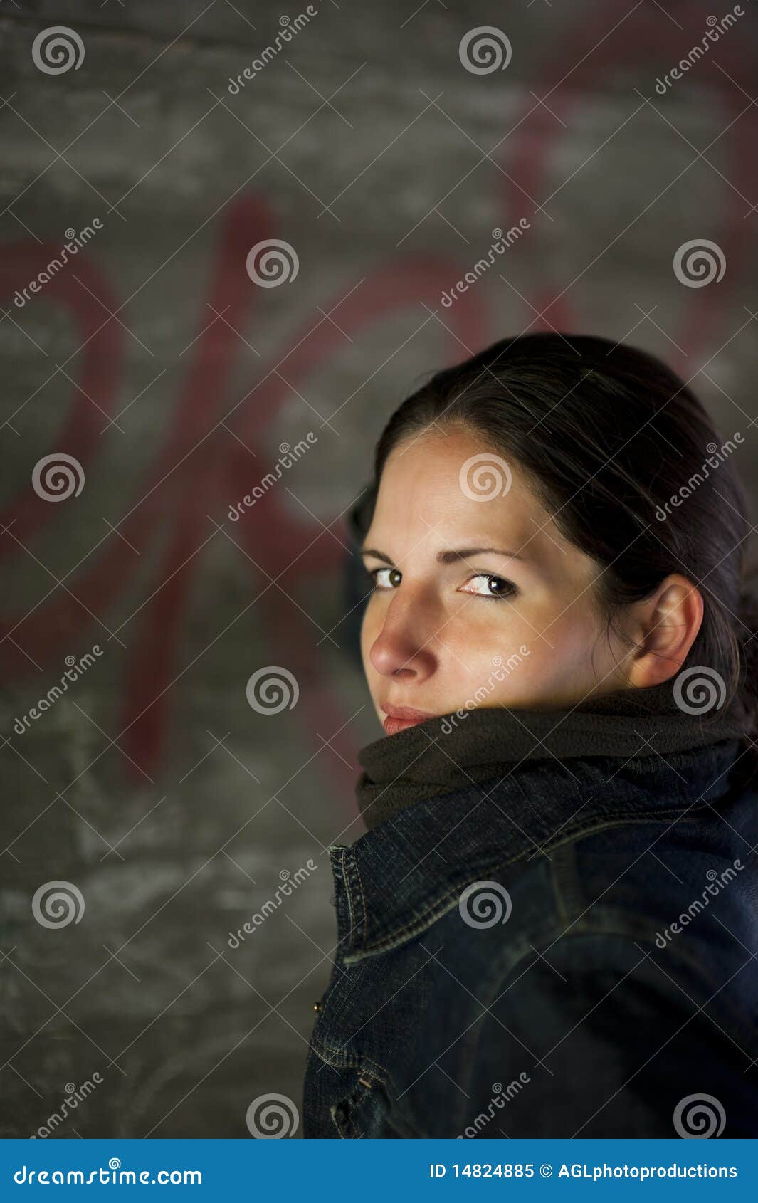 Underground Portrait stock image. Image of good, expression - 14824885
