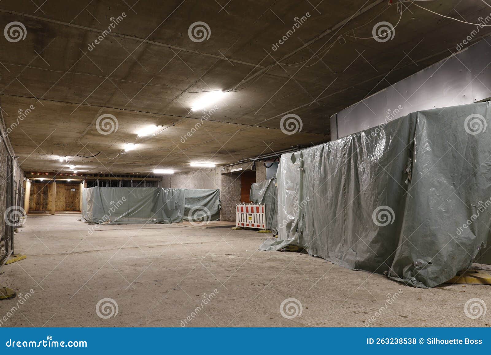 Underground Redevelopment Modernization, Subway Underpass Under ...