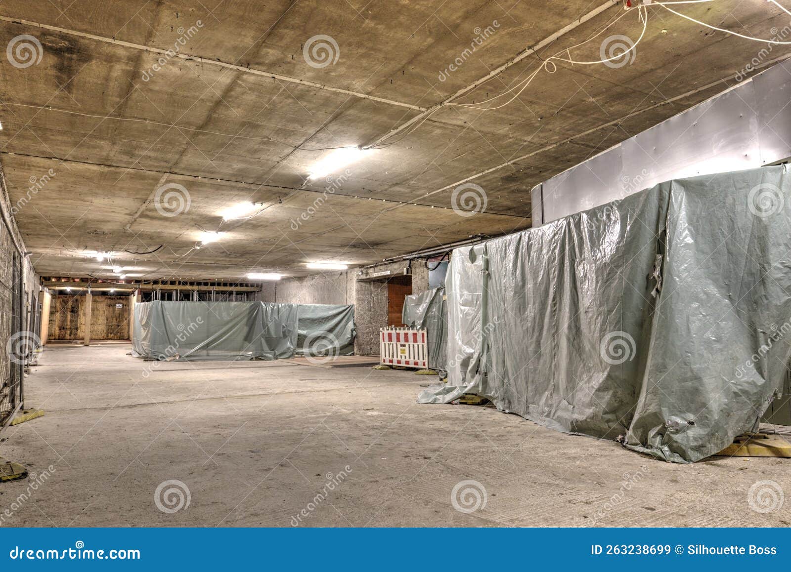 Underground Redevelopment Modernization, Subway Underpass Under ...