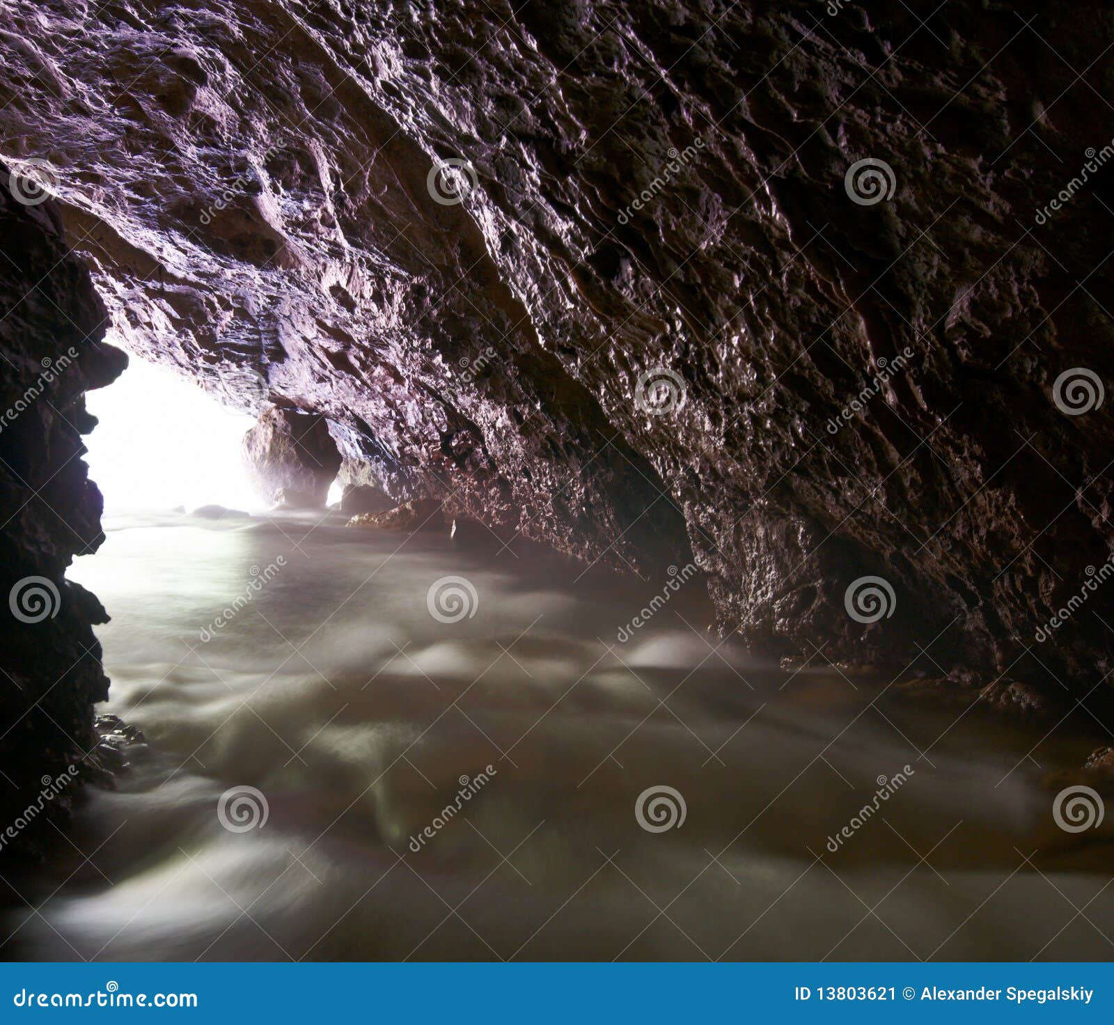 The underground river stock image. Image of geological - 13803621