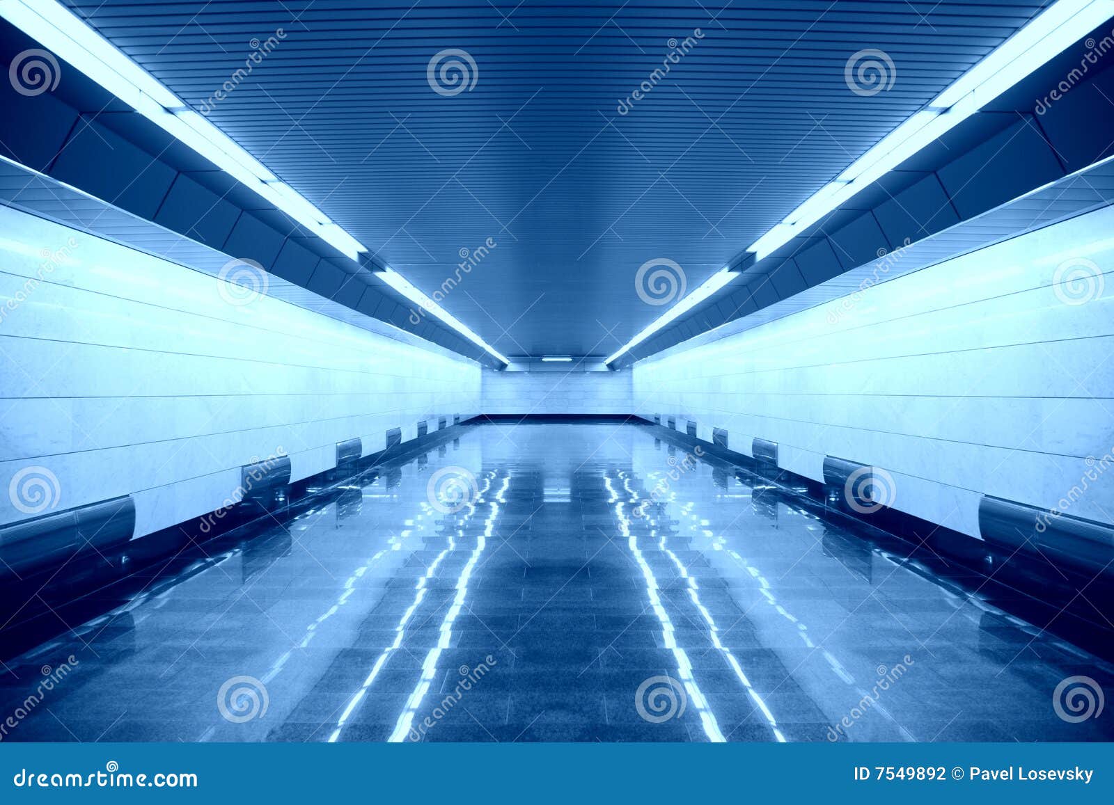 Underground`s hall stock photo. Image of tube, travel - 7549892