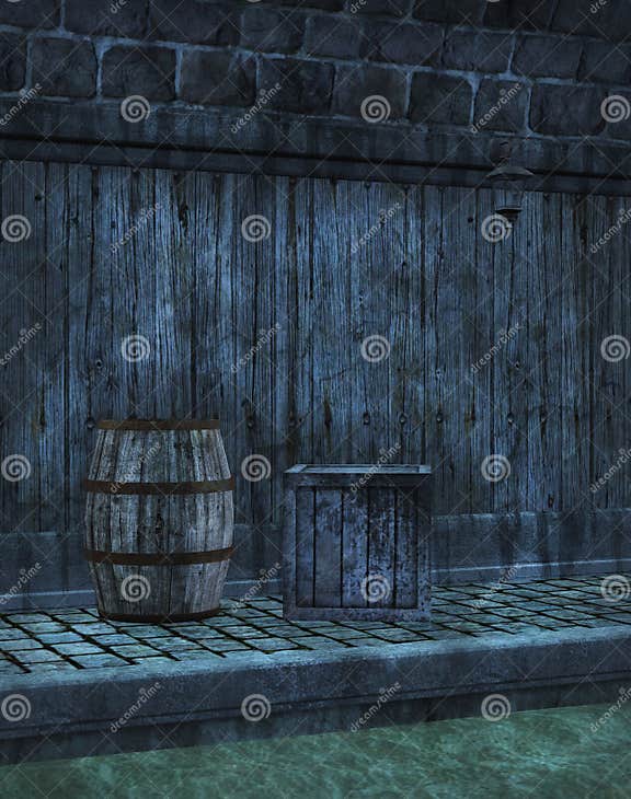 Underground Sewer scene stock illustration. Illustration of background ...