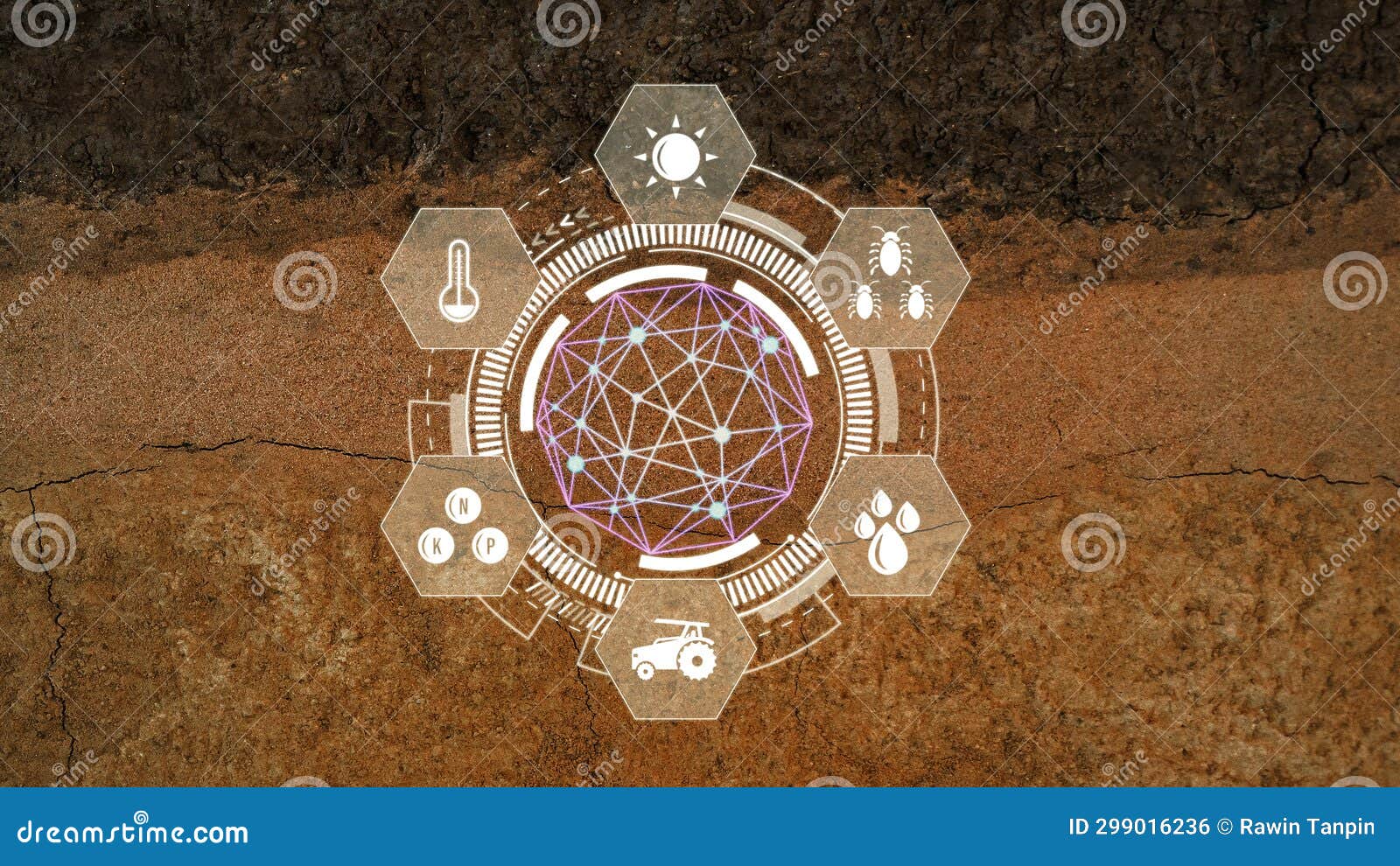 Underground Soil Layers Beneath, Stratum of Organic Clay and Precision ...