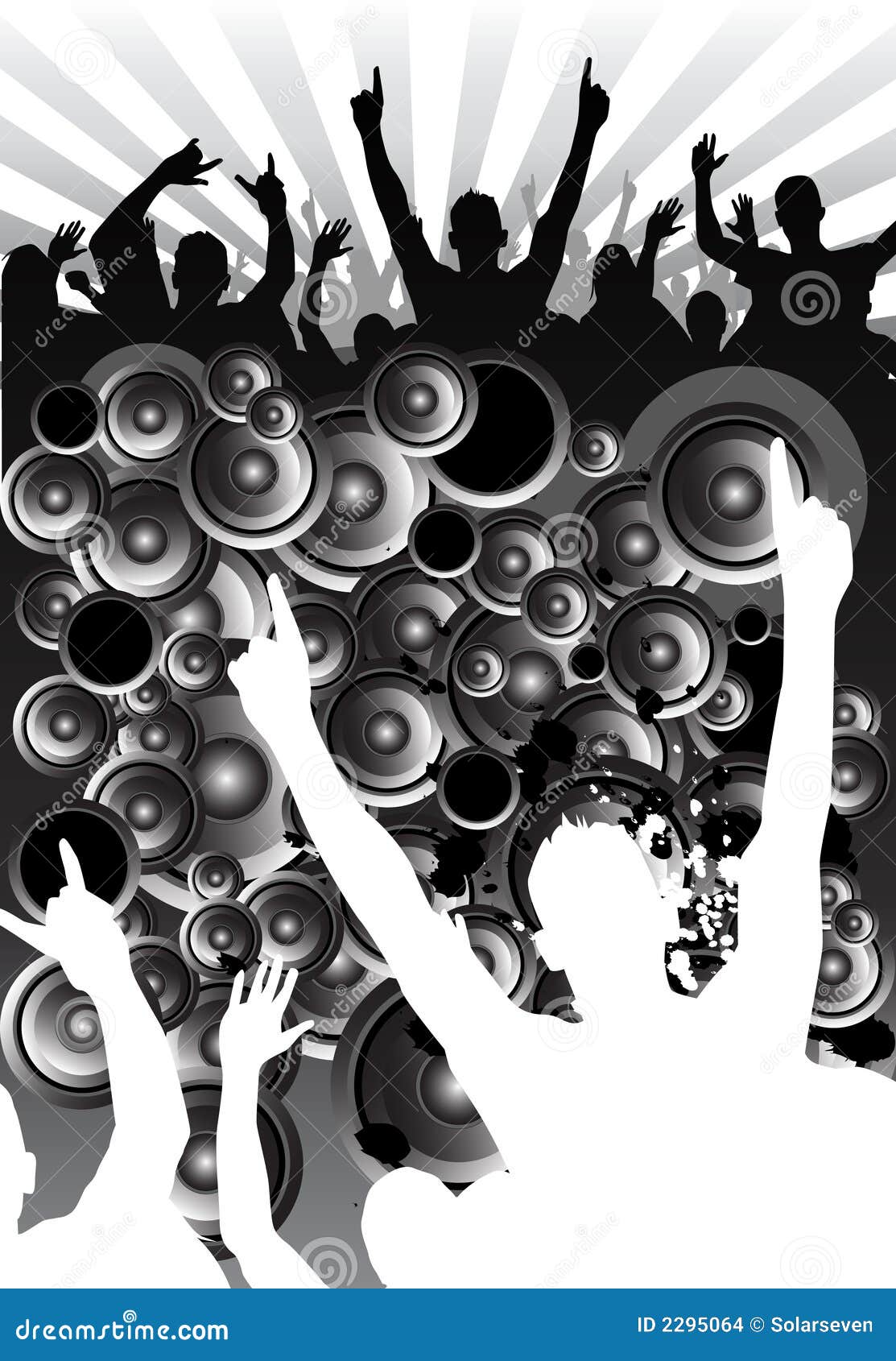 Underground Sounds stock vector. Illustration of background - 2295064