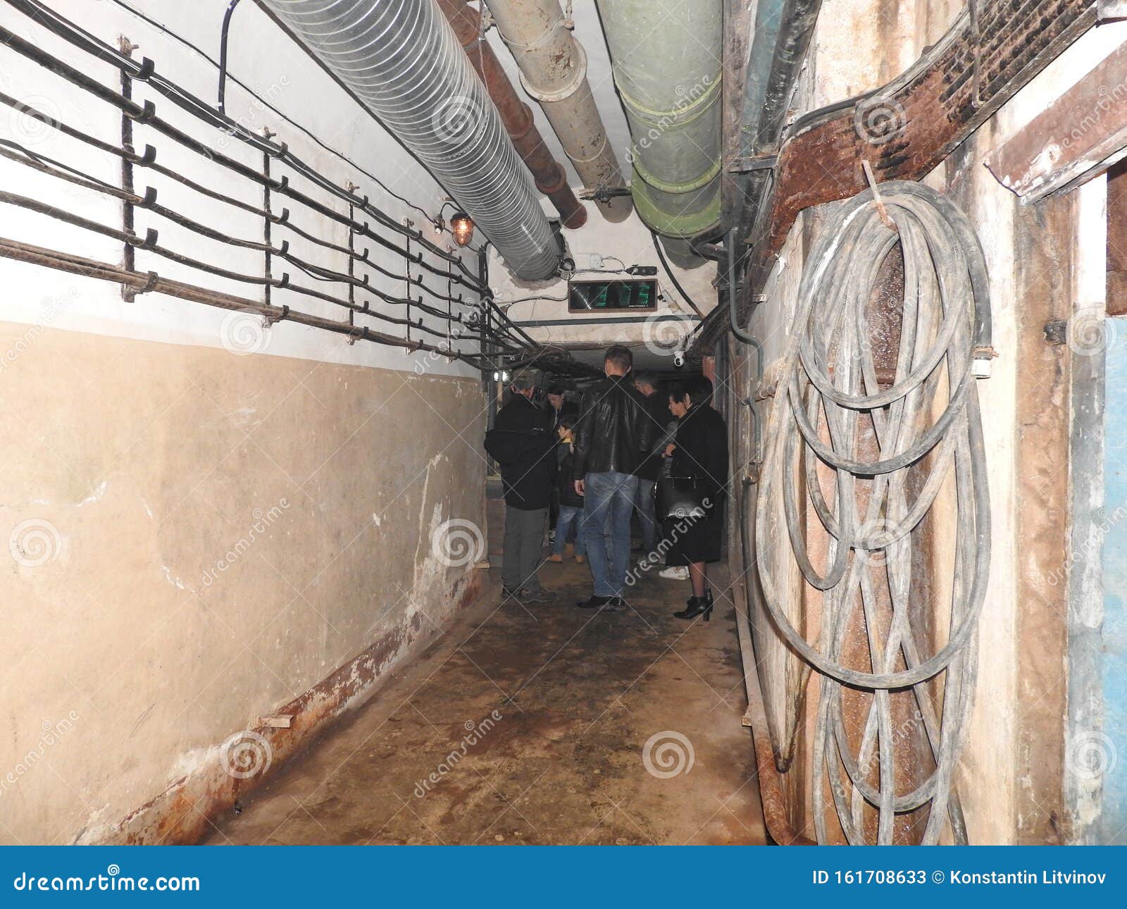 Underground Soviet Bunker in Its Original Form, Moscow, Russia ...