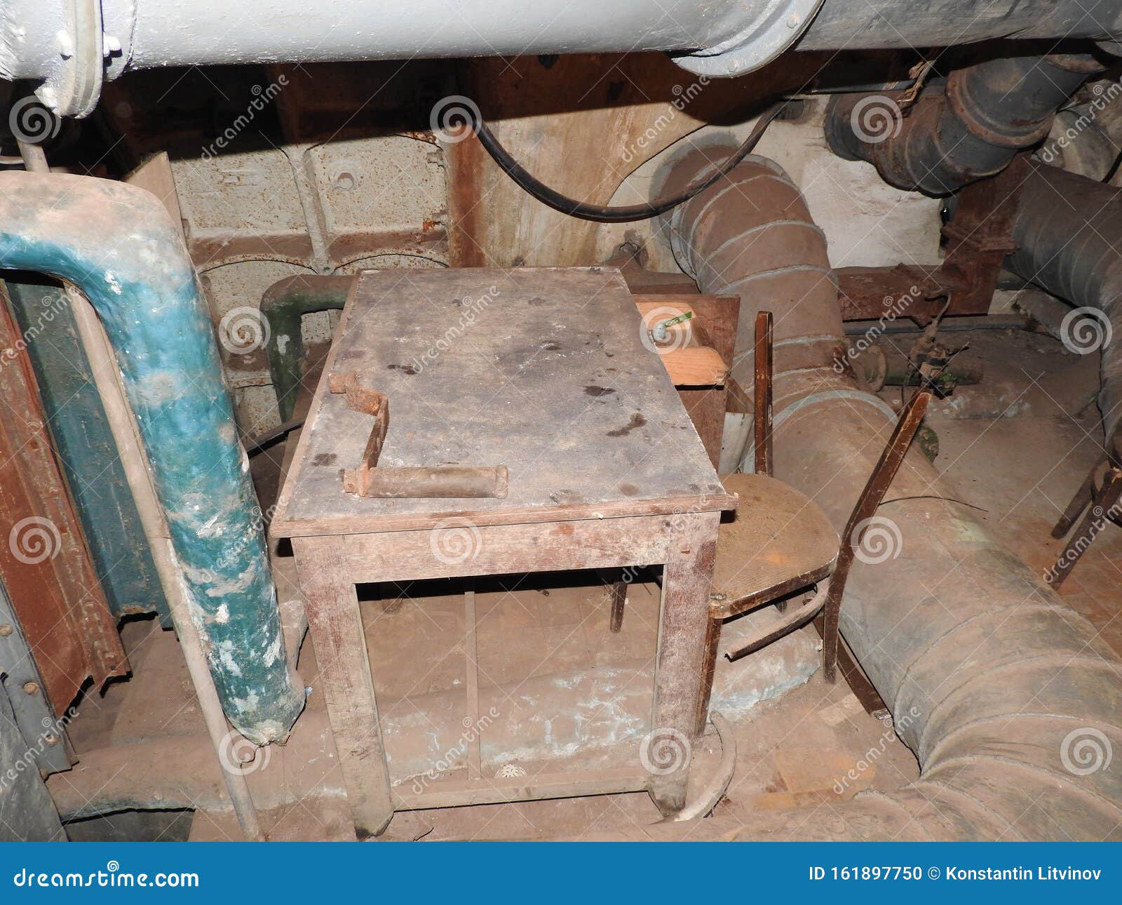 Underground Soviet Bunker in Its Original Form, Moscow, Russia ...