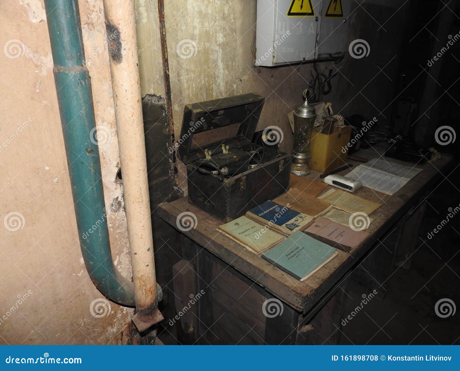 Underground Soviet Bunker in Its Original Form, Moscow, Russia ...