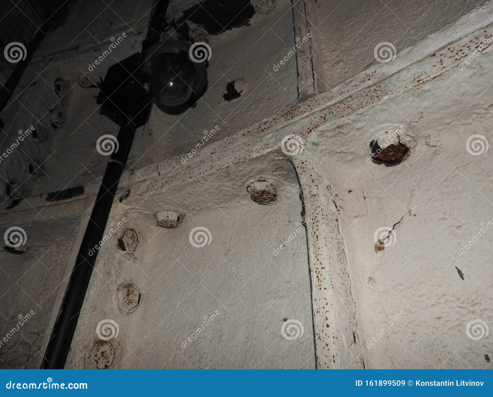 Underground Soviet Bunker in Its Original Form, Moscow, Russia Stock ...