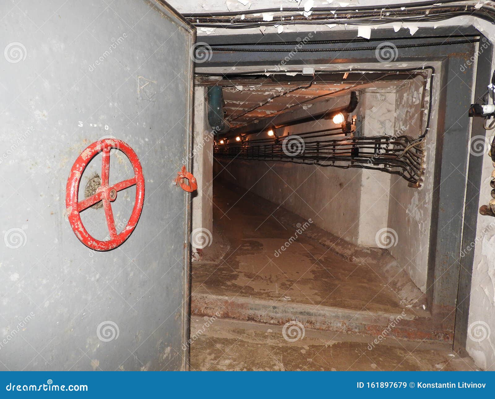 Underground Soviet Bunker during the War, Details and Elements ...