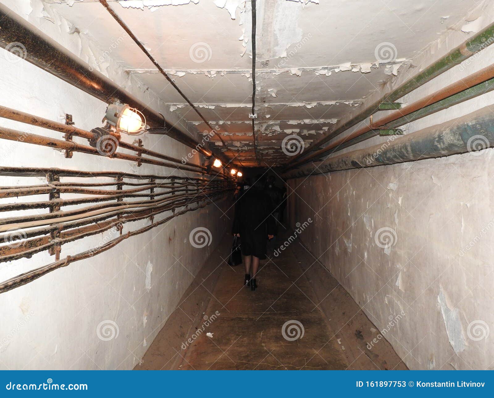 Underground Soviet Bunker during the War, Details and Elements ...