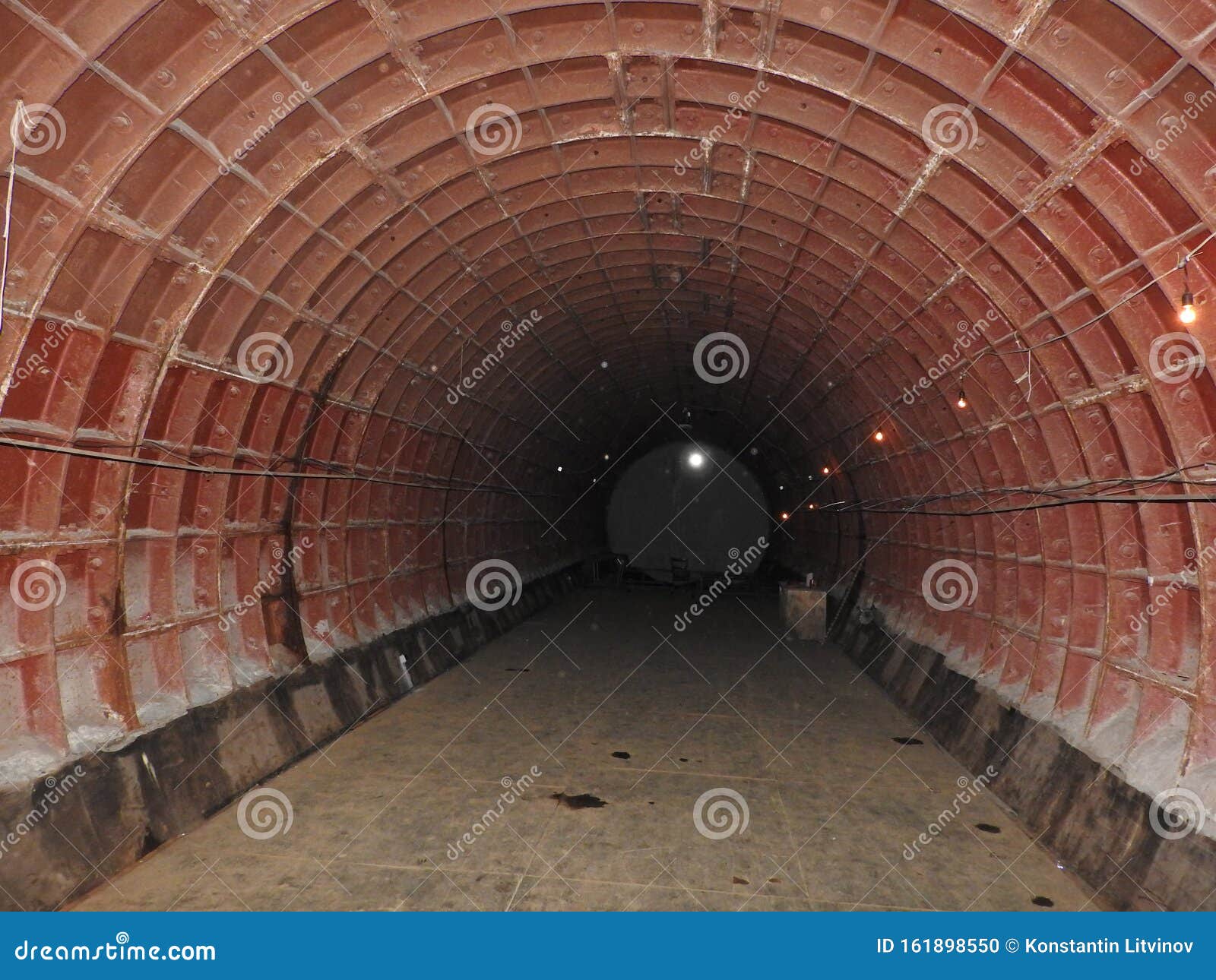 Underground Soviet Bunker during the War, Details and Elements Stock ...