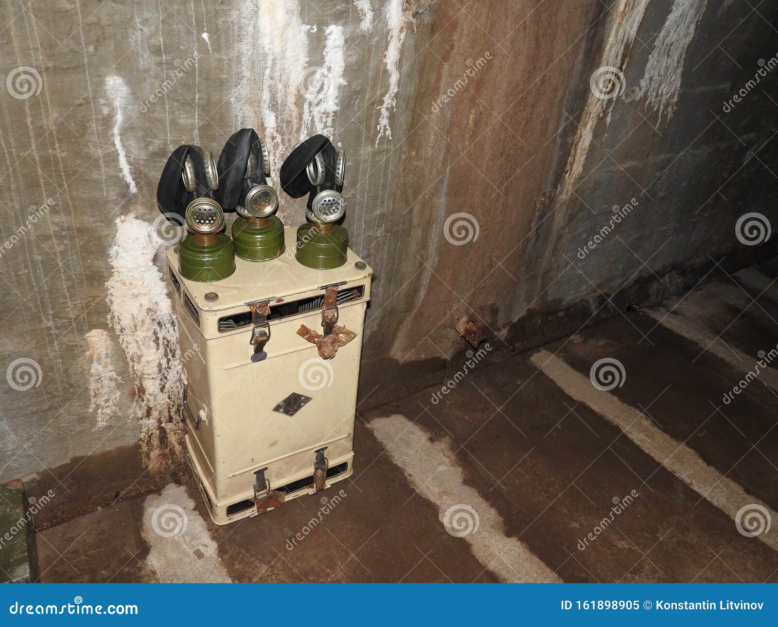 Underground Soviet Bunker during the War, Details and Elements ...