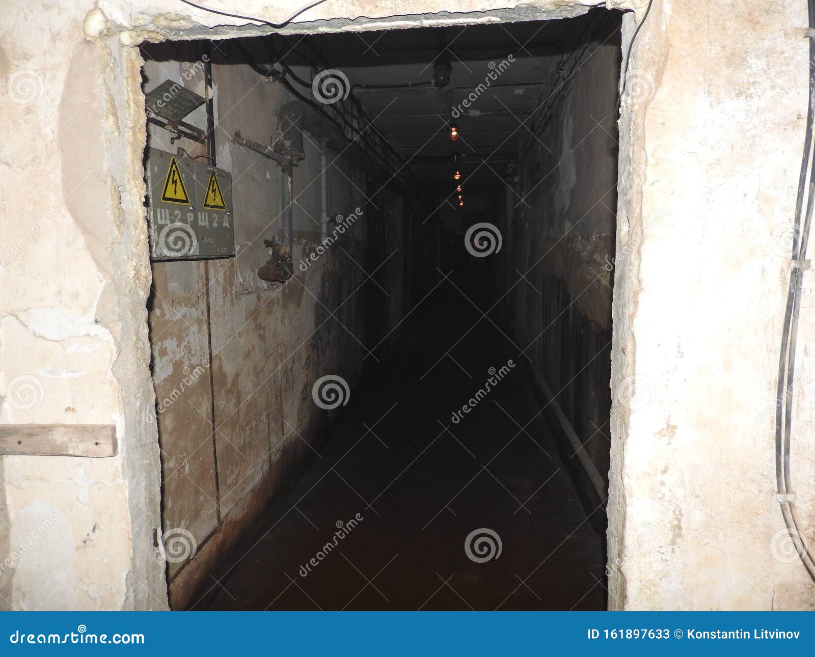 Underground Soviet Bunker during the War, Details and Elements ...