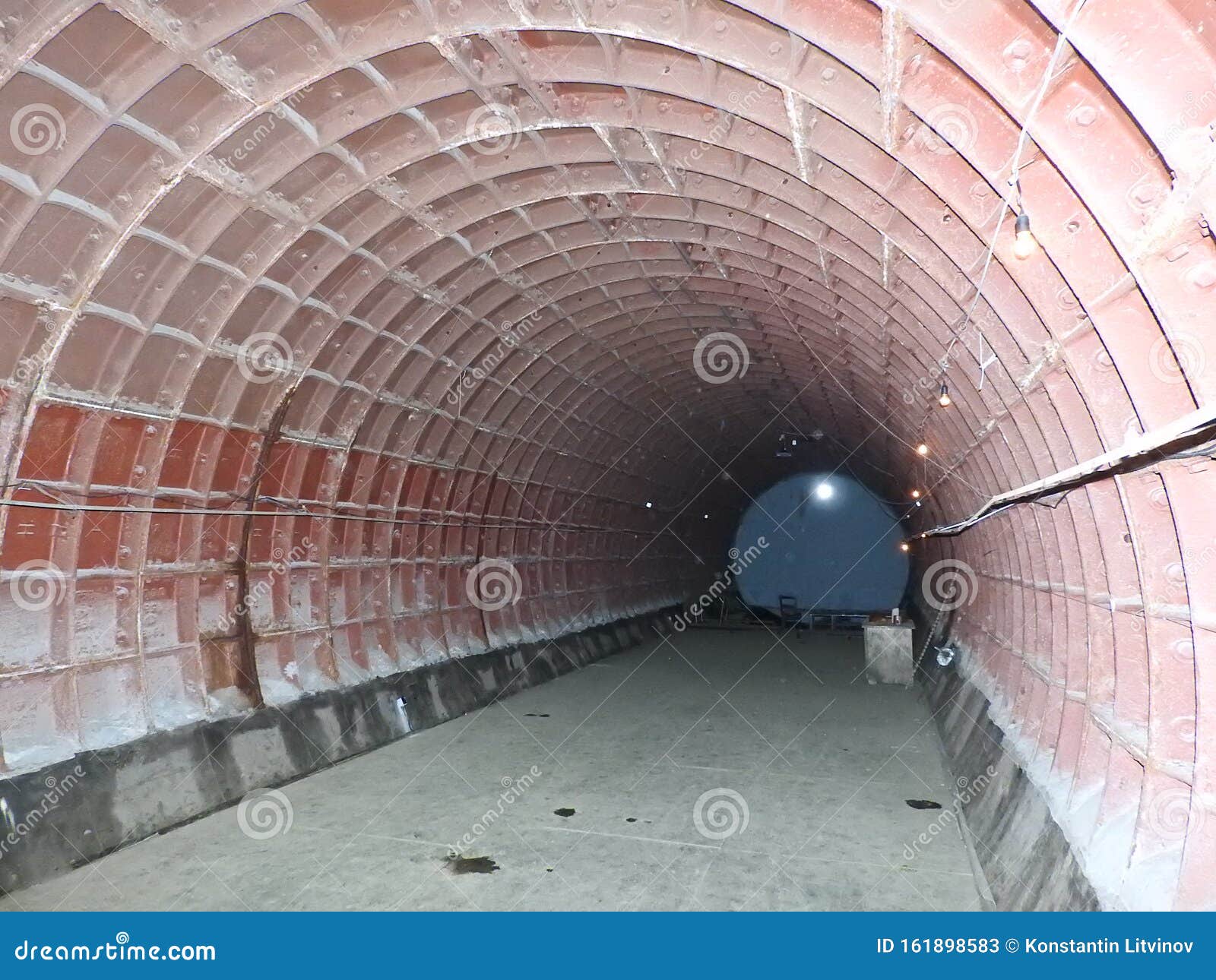 Underground Soviet Bunker during the War, Details and Elements Stock ...