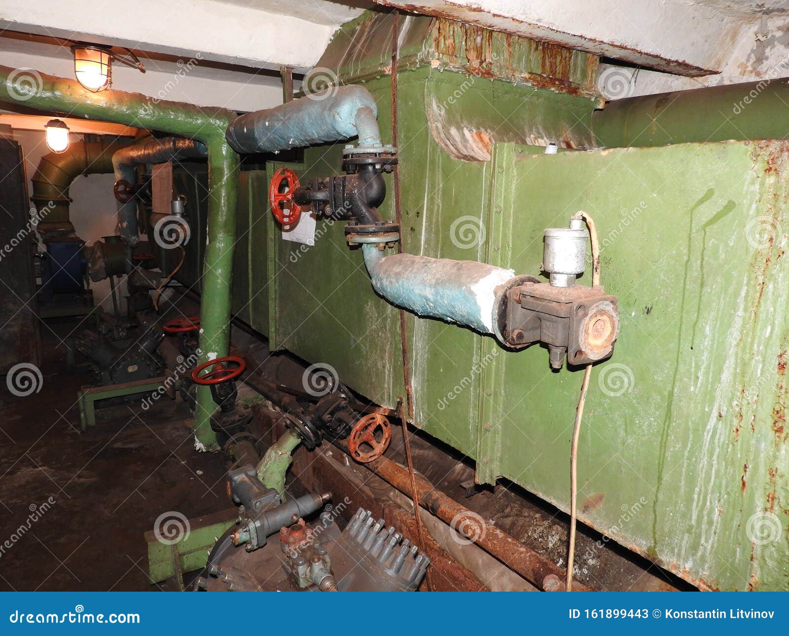 Underground Soviet Bunker during the War, Details and Elements ...