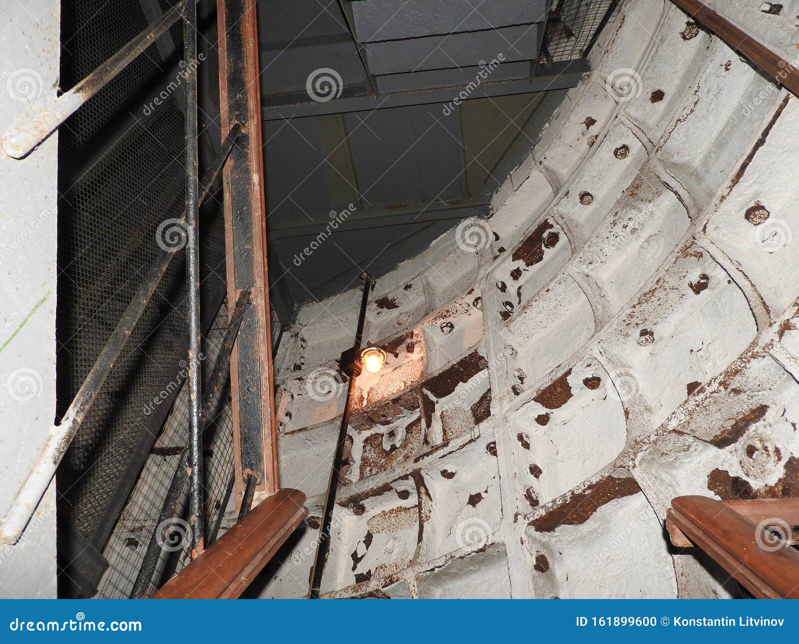 Underground Soviet Bunker during the War, Details and Elements Stock ...