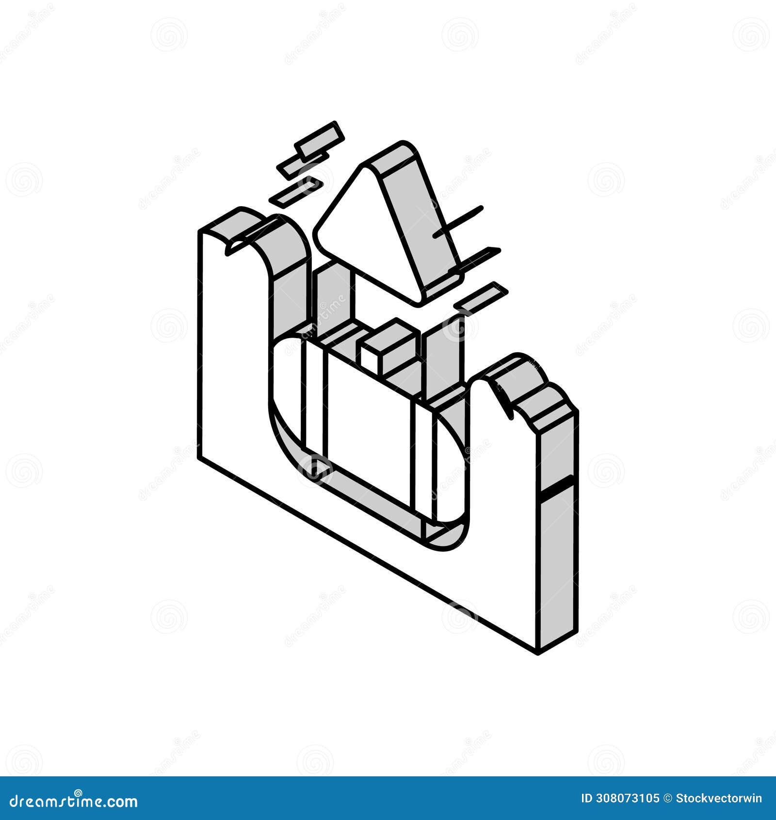 Underground Storage Tank Removal Isometric Icon Vector Illustration ... Underground Storage Tank Removal Isometric Icon Vector Illustration ...