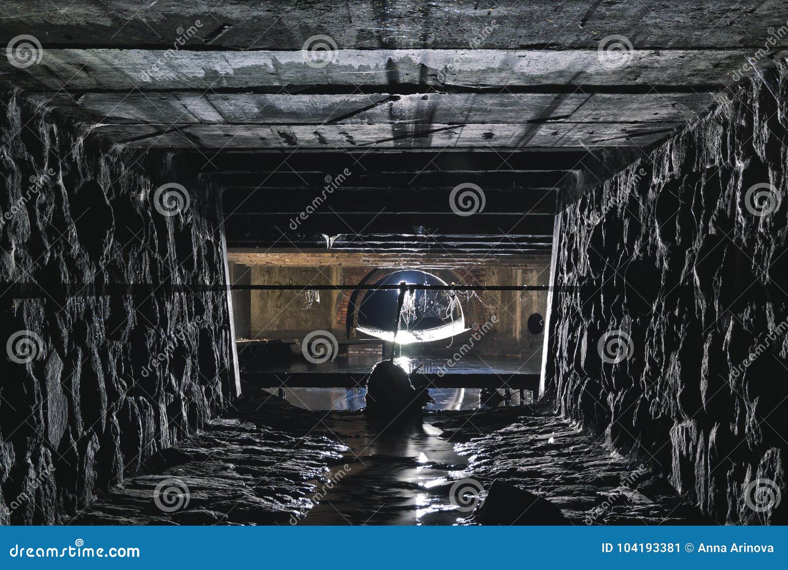 Underground System Under City Stock Image - Image of urbanexploration ...