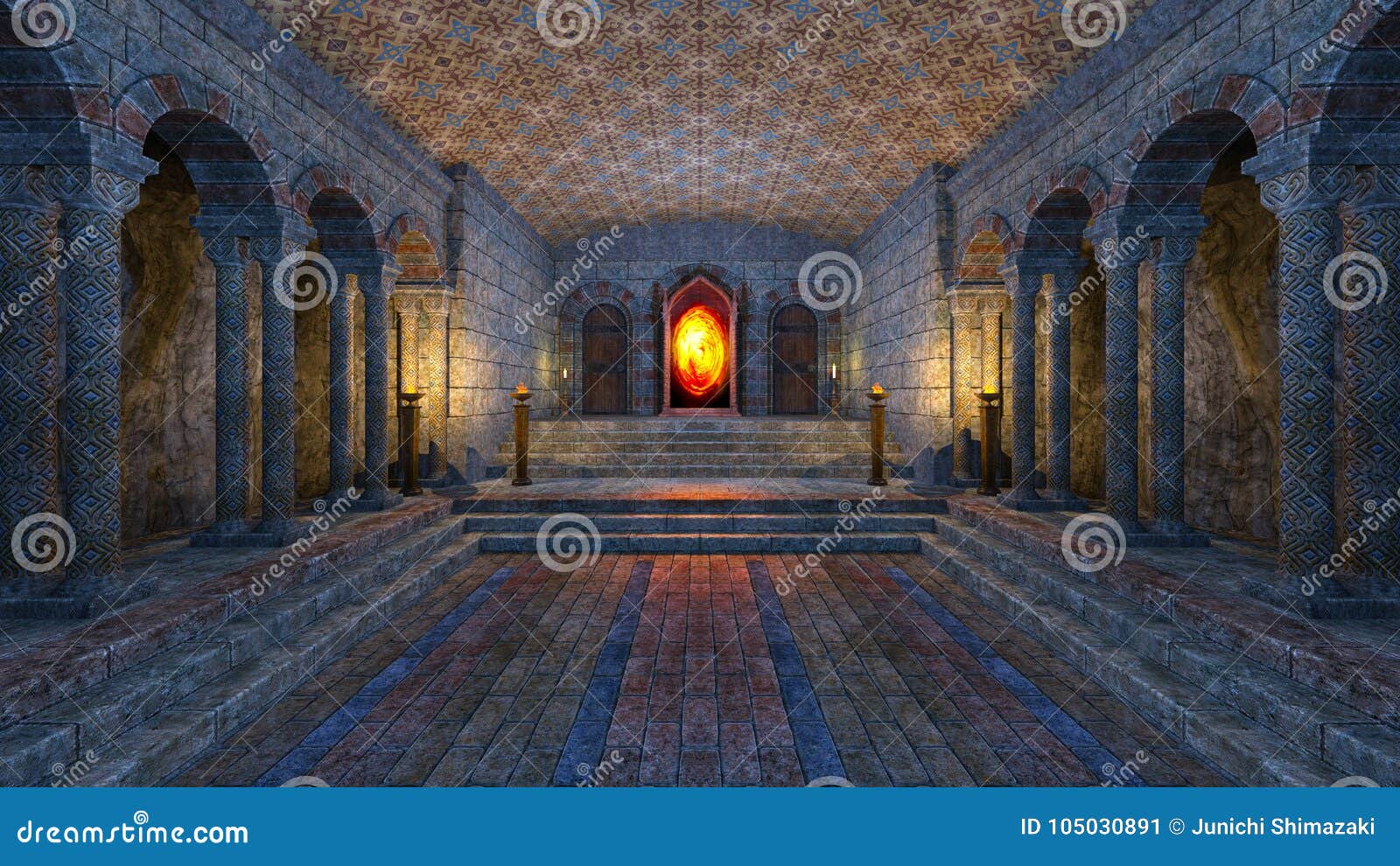 Underground Temple Royalty-Free Stock Photo | CartoonDealer.com #105030891