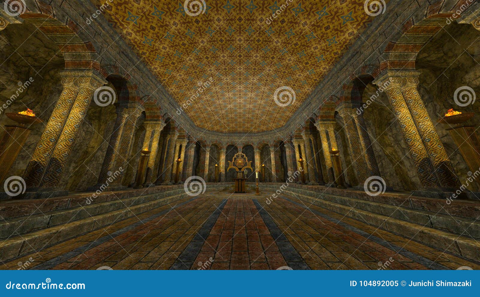 Underground temple stock image. Image of hall, monument - 104892005