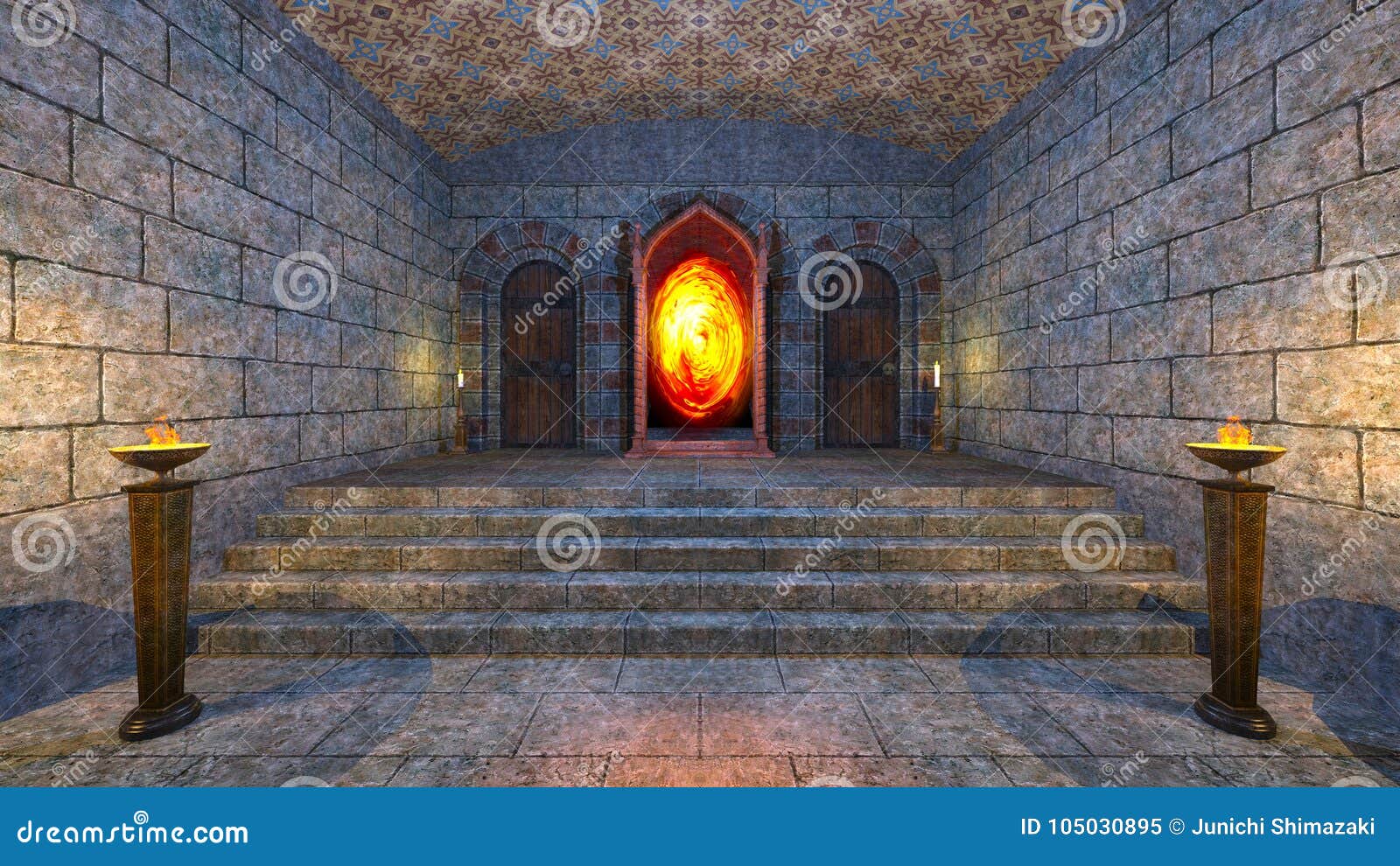 Underground Temple Royalty-Free Stock Photo | CartoonDealer.com #105285879