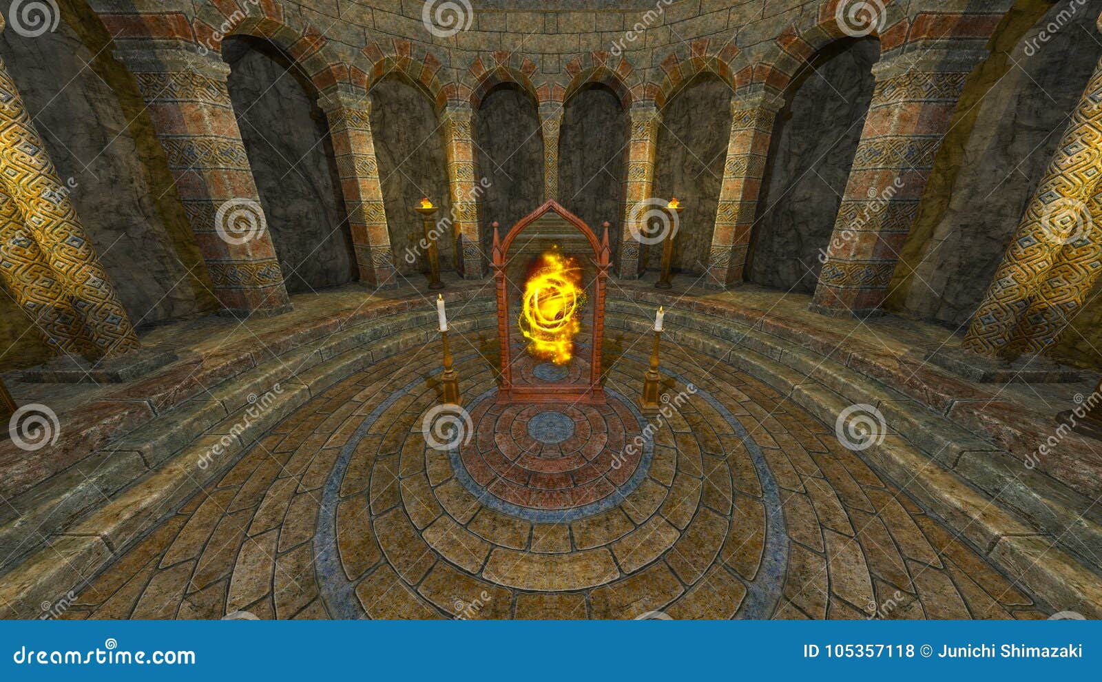 Underground temple stock photo. Image of ruins, stone - 105357118