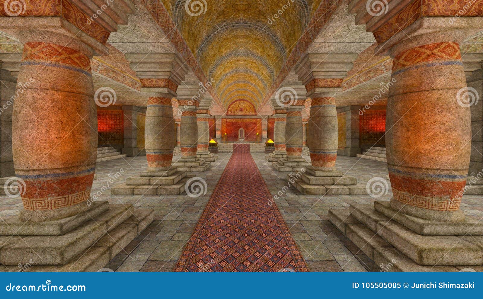 Underground Temple Royalty-Free Stock Photo | CartoonDealer.com #105505005
